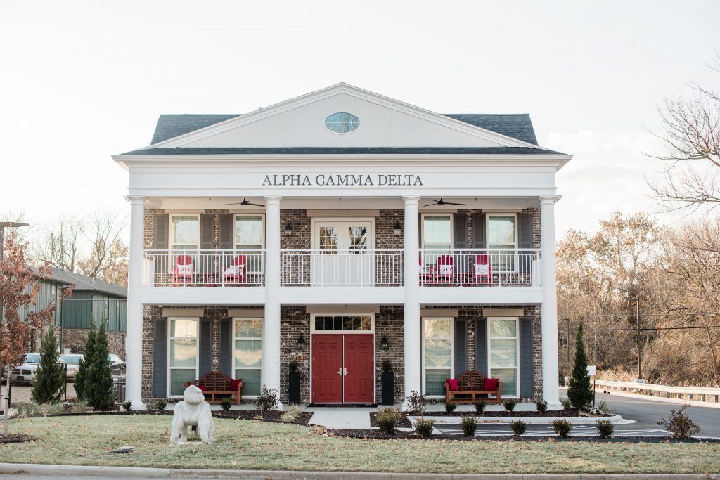 Pittsburg State University - Alpha Gamma Delta - Fraternity Housing ...